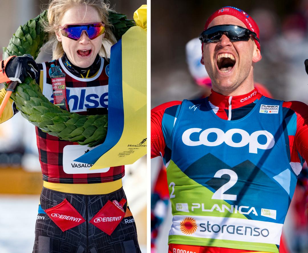 Golberg hjalp da Emilie Fleten slet som mest. Så vant de på samme dag Golberg hjalp da Emilie Fleten slet som mest. Så vant de på samme dag