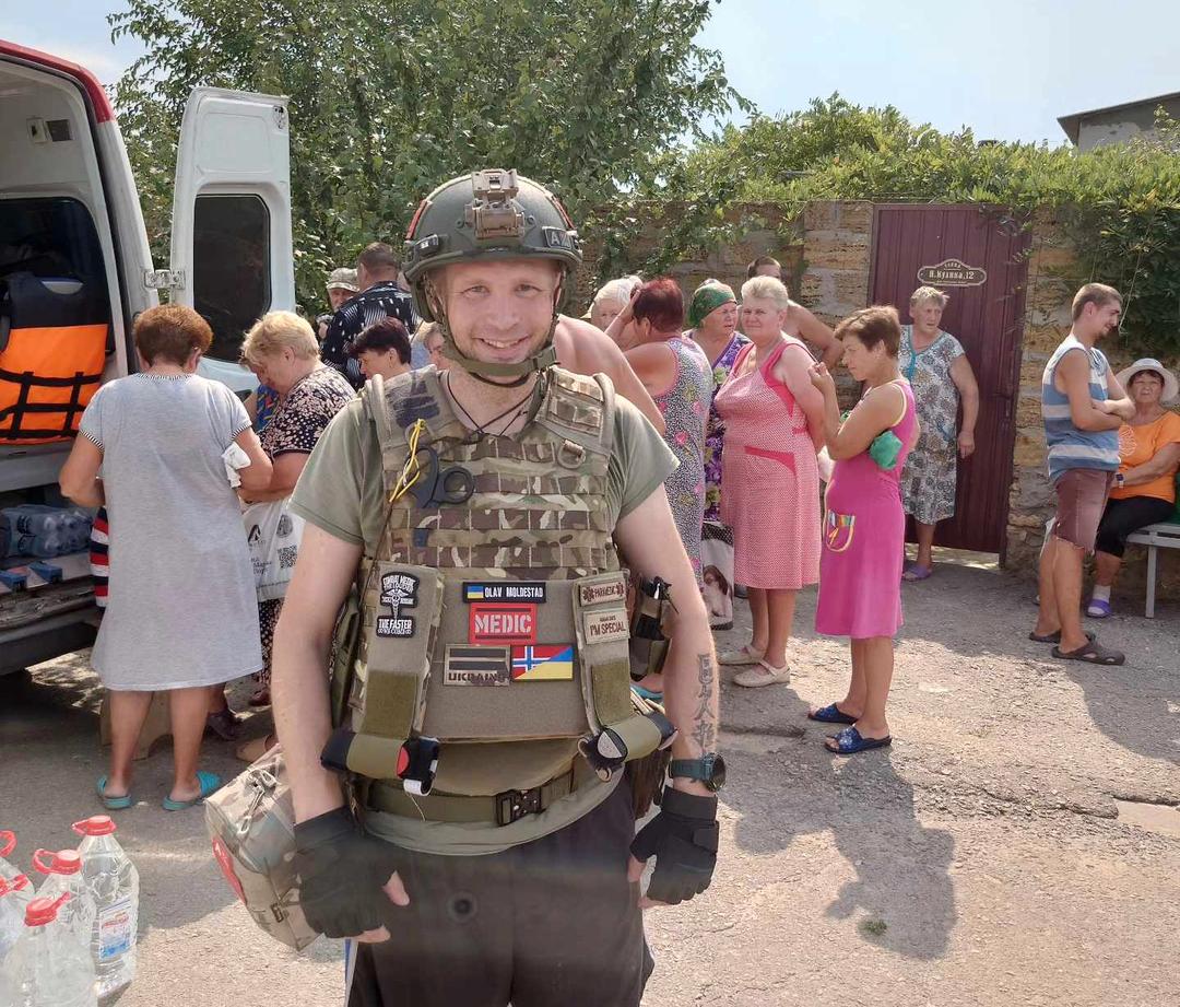 Norske Olav (42) overlevde russisk artilleriangrep: – Trodde jeg skulle dø Norske Olav (42) overlevde russisk artilleriangrep: – Trodde jeg skulle dø